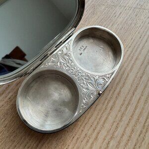 Makeup | Antique Sterling Silver 565 Compact Makeup Case Gw 935 Stamp ...